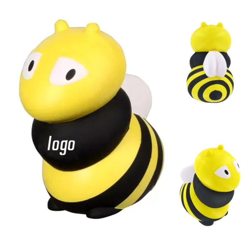 Custom Bee Stress Balls